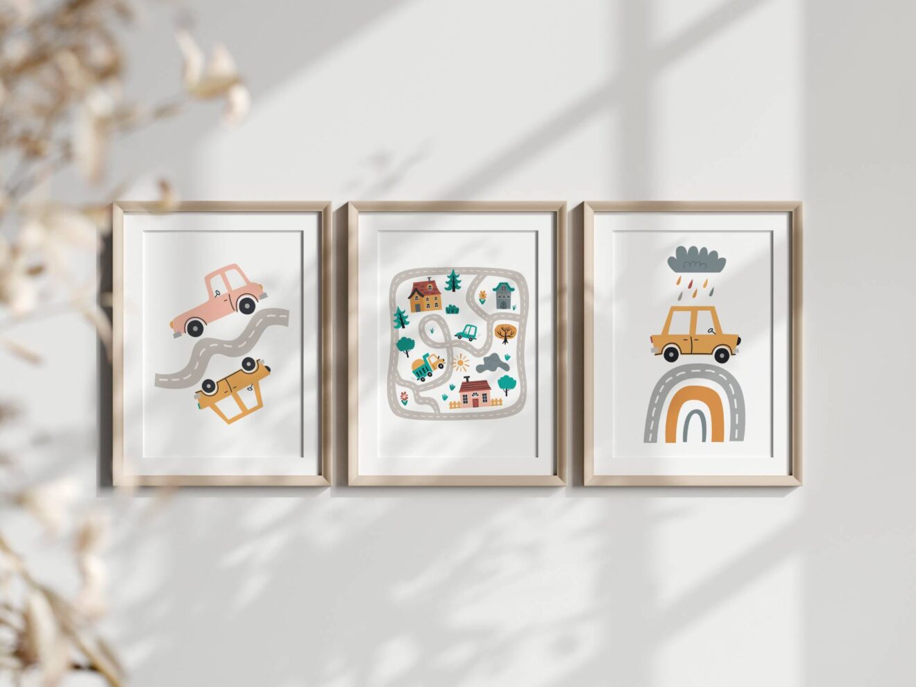Plakatas MAŠINOS - Plakatų namai | Stilingi ir jaukūs plakatai